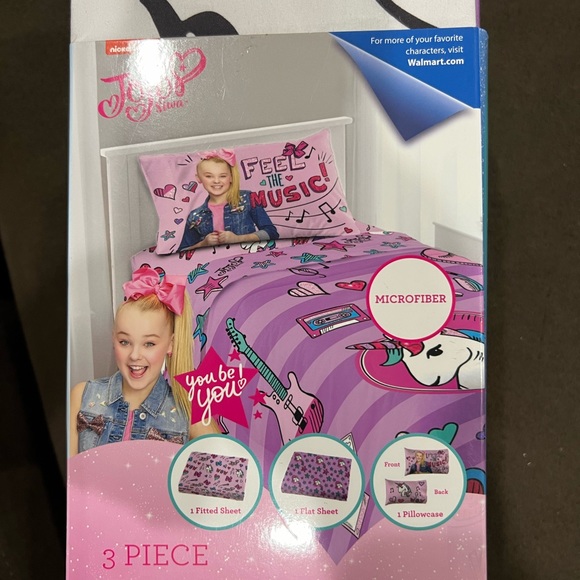 Nickelodeon | Bedding | Jojo Siwa Bed Sheets Twin Size New | Poshmark